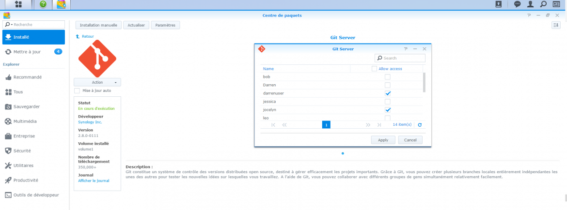 NAS Synology : Installer et utiliser Git localement pour ne plus être ...