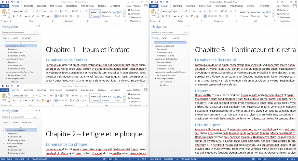Word – Apprenez à fusionner plusieurs documents en un seul fichier