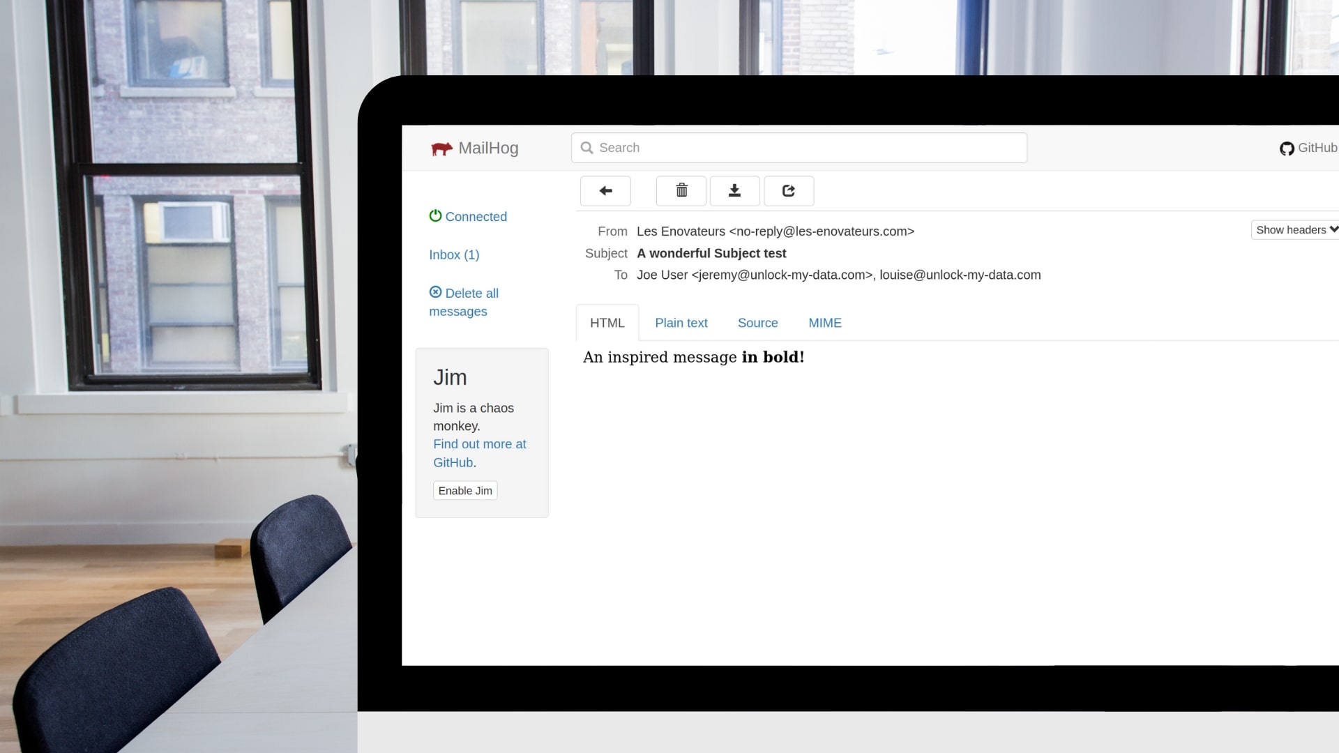 MailHog – Testez et gérez vos e-mails en cours de développement