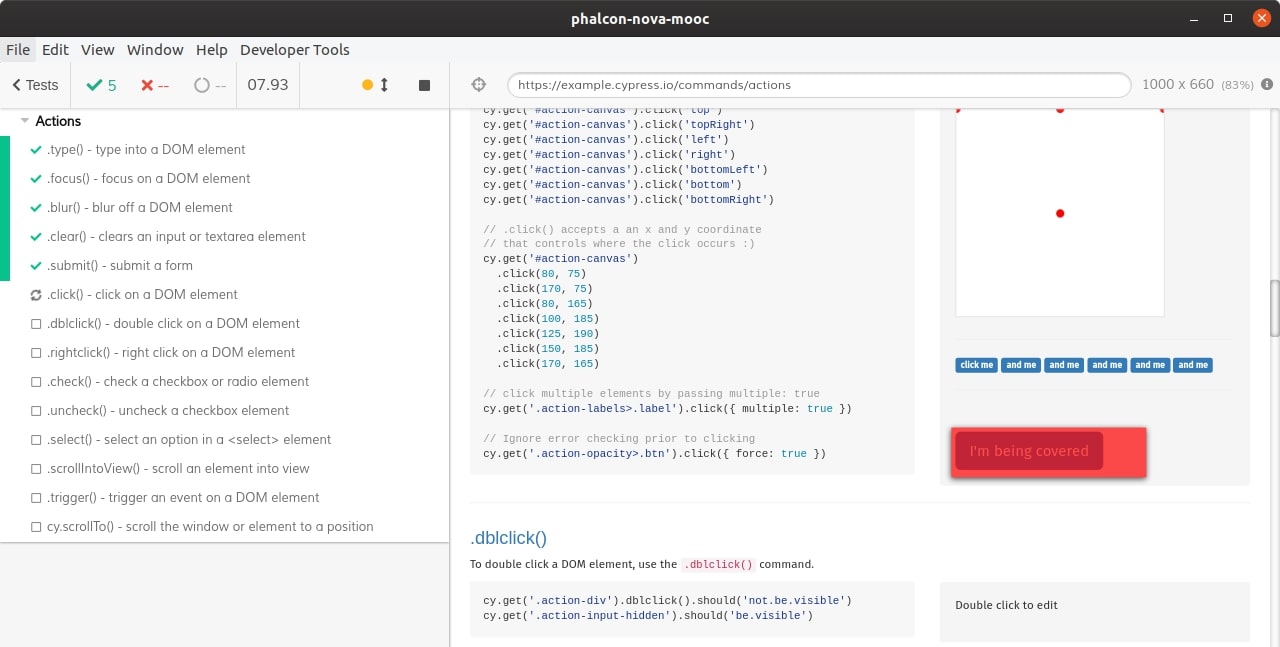 Cypress – Installation sur un projet Web (PHP / Phalcon)
